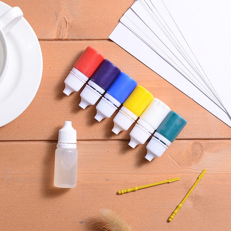 6 Colors Water Marbling Painting Kit DIY Painting ... – Vicedeal