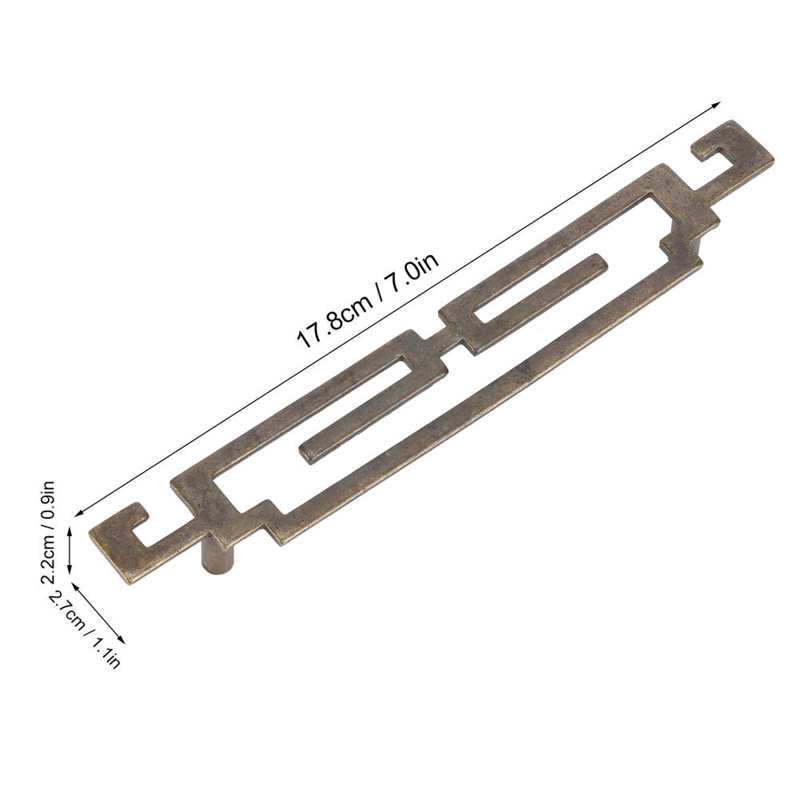 Chinese Retro Style Shoe Cabinet Handle Antique Dr... – Grandado