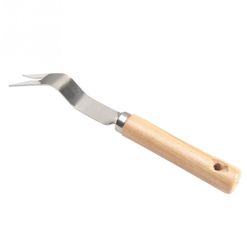Garden Hand tools Manual Weeder Fork Wood Handle G... – Grandado