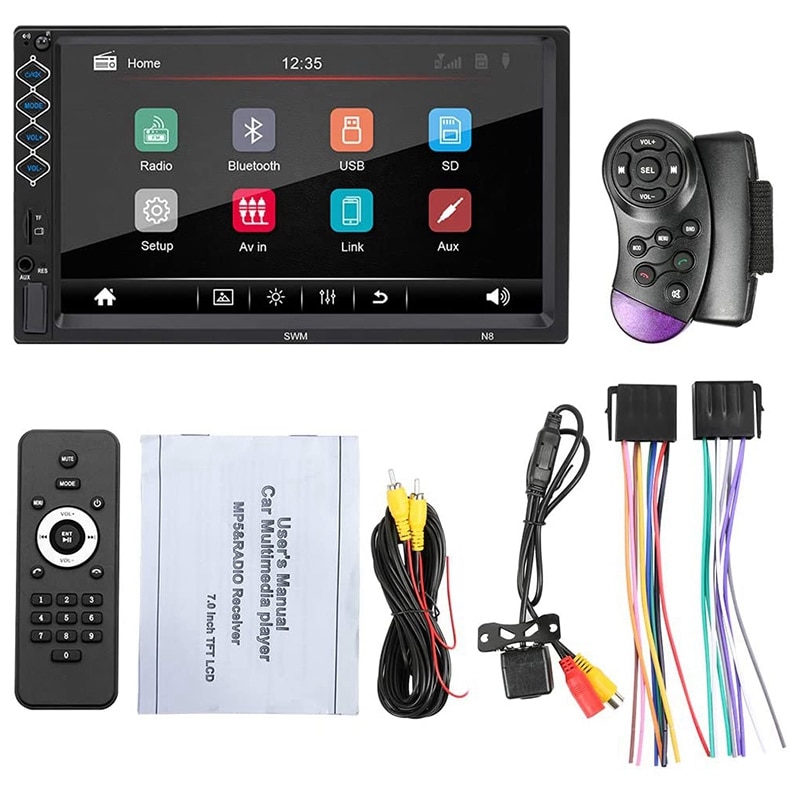 Digital Multimedia Universal Car Stereo with Bluet... – Vicedeal