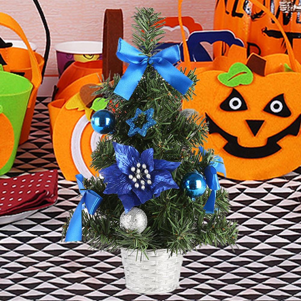 30cm Decorated Fadeless Mini Christmas Tree PVC Gr... – Vicedeal