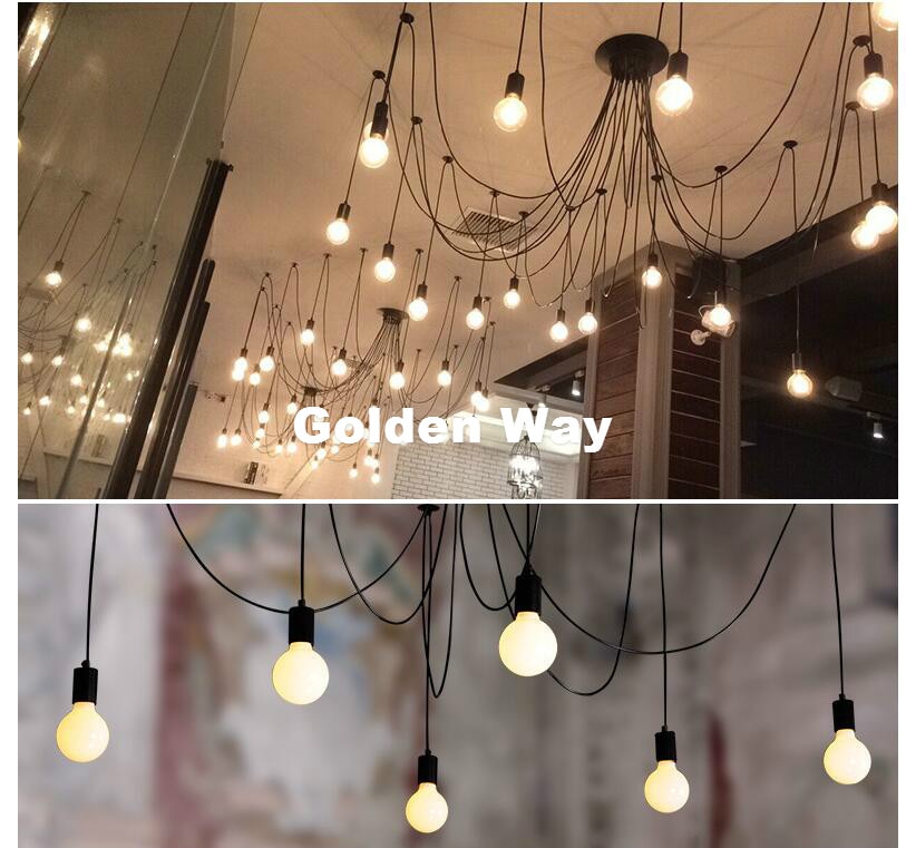 Modern Decora Black Color Multi Ceiling Rose Penda... – Grandado