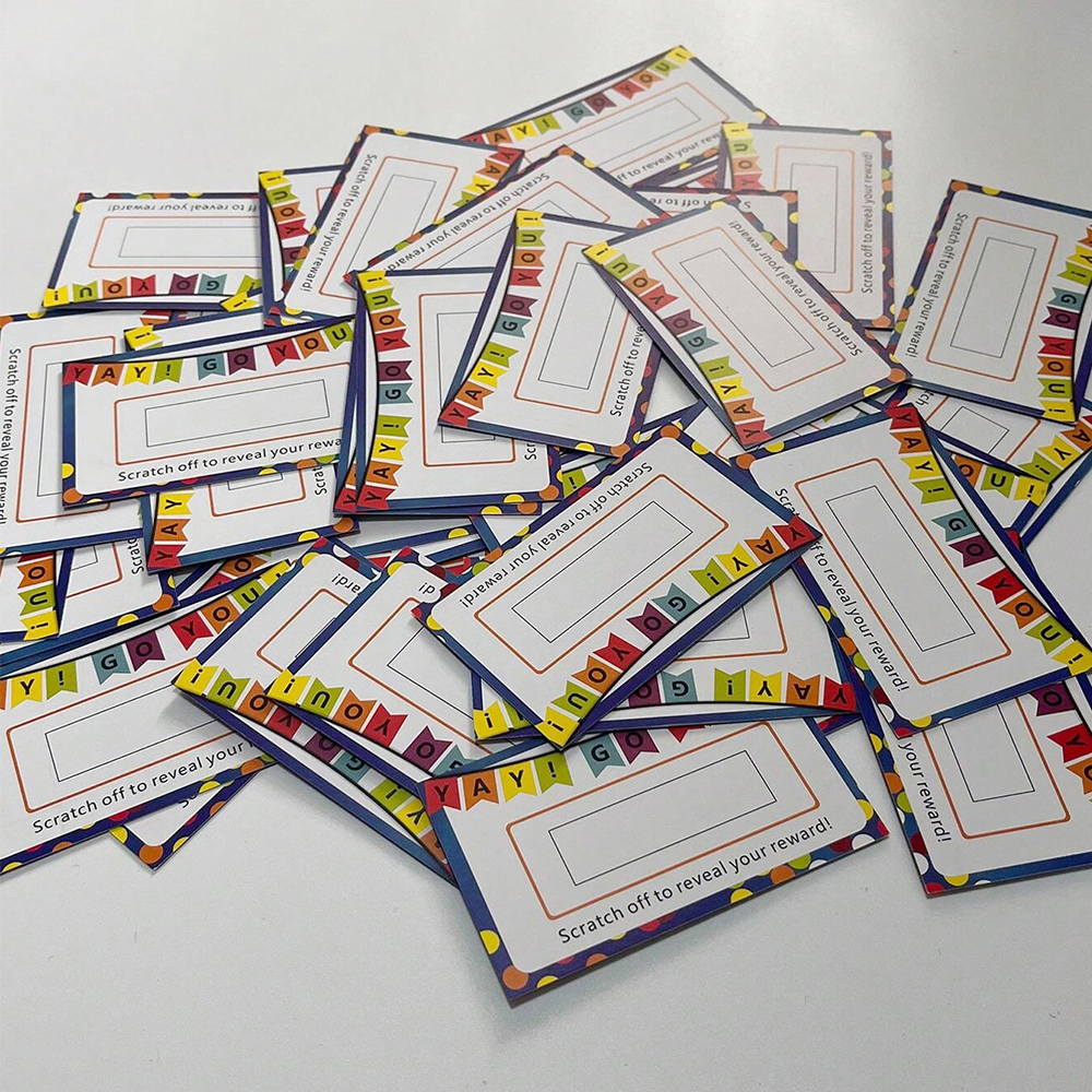 50Pcs Scratch-Off Cards Game Prizes for Classroom ... – Grandado