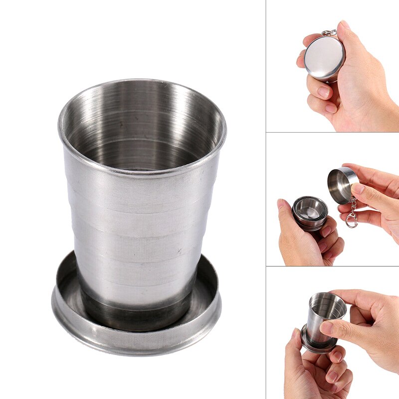 1 Pcs Rvs Intrekbare Cups Outdoor Camping Travel F... – Grandado
