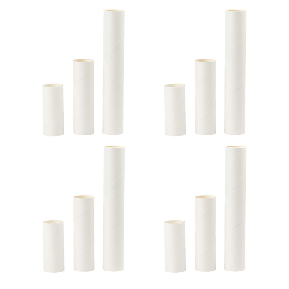 24PCS Durable Portable Easy to Use White Cardboard... – Grandado