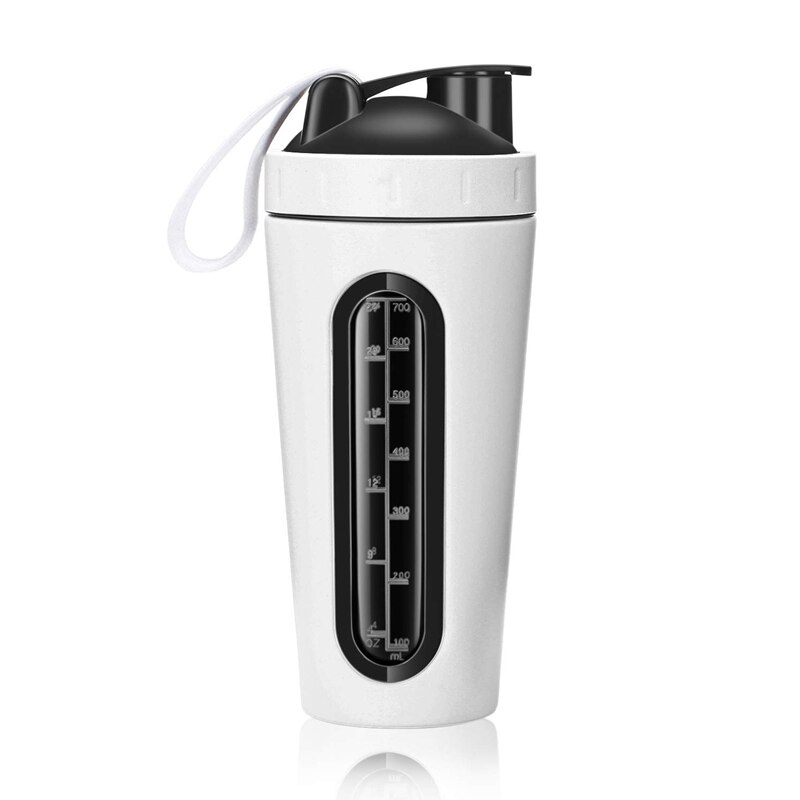 protein shaker flaske, rustfritt stål sport vann f... – Grandado