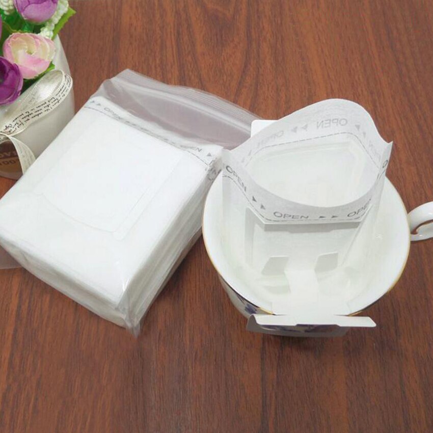 50Pcs / Pack Drip Coffee Filter Bag Portable Hangi... – Grandado