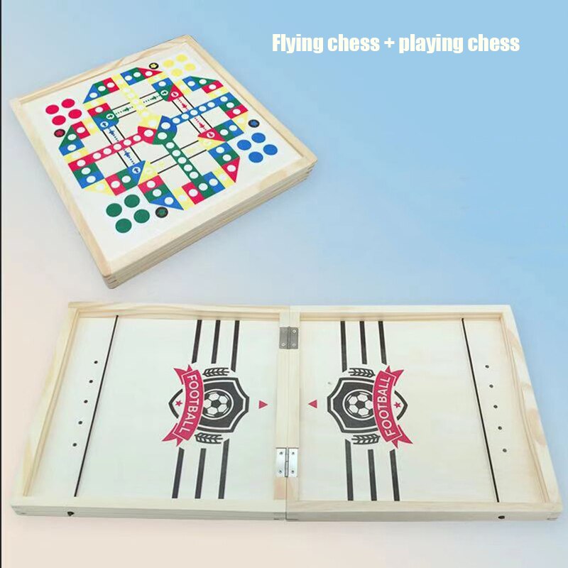 Folding Bumper Chess Fun Two-in-One Chess Battle, ... – Grandado