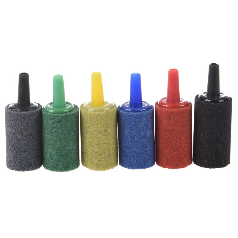 6 in 1 Aquarium Air Stone Ran Color – Grandado