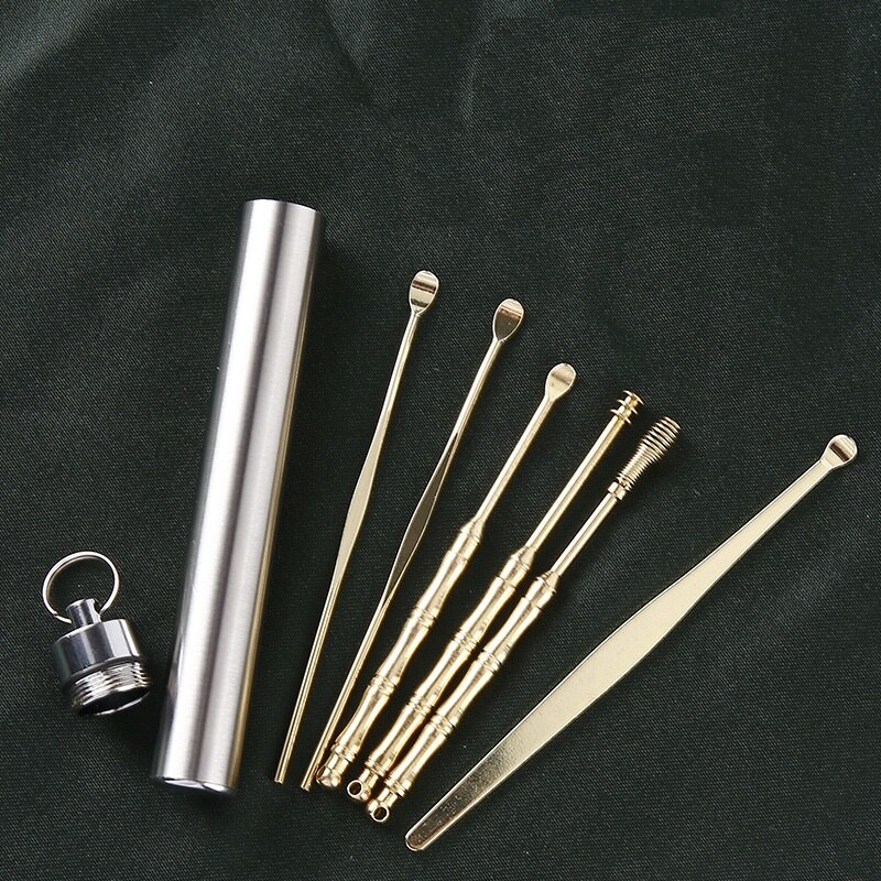 6 Pcs Ear Pick Earwax Removal Kit, Ear Cleansing T... – Grandado