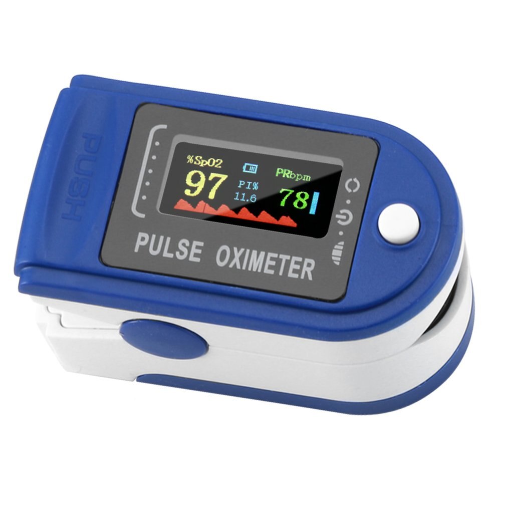 OLED Finger Pulse Oximeter Fingertip Oxymeter Hear... – Vicedeal