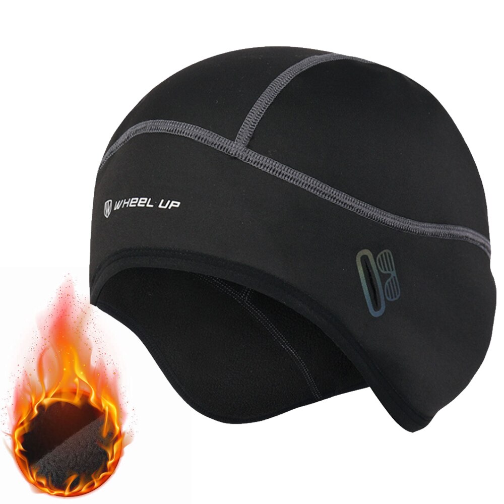 Fleece Cycling Caps Waterproof Bike Hats Winter Th... – Grandado