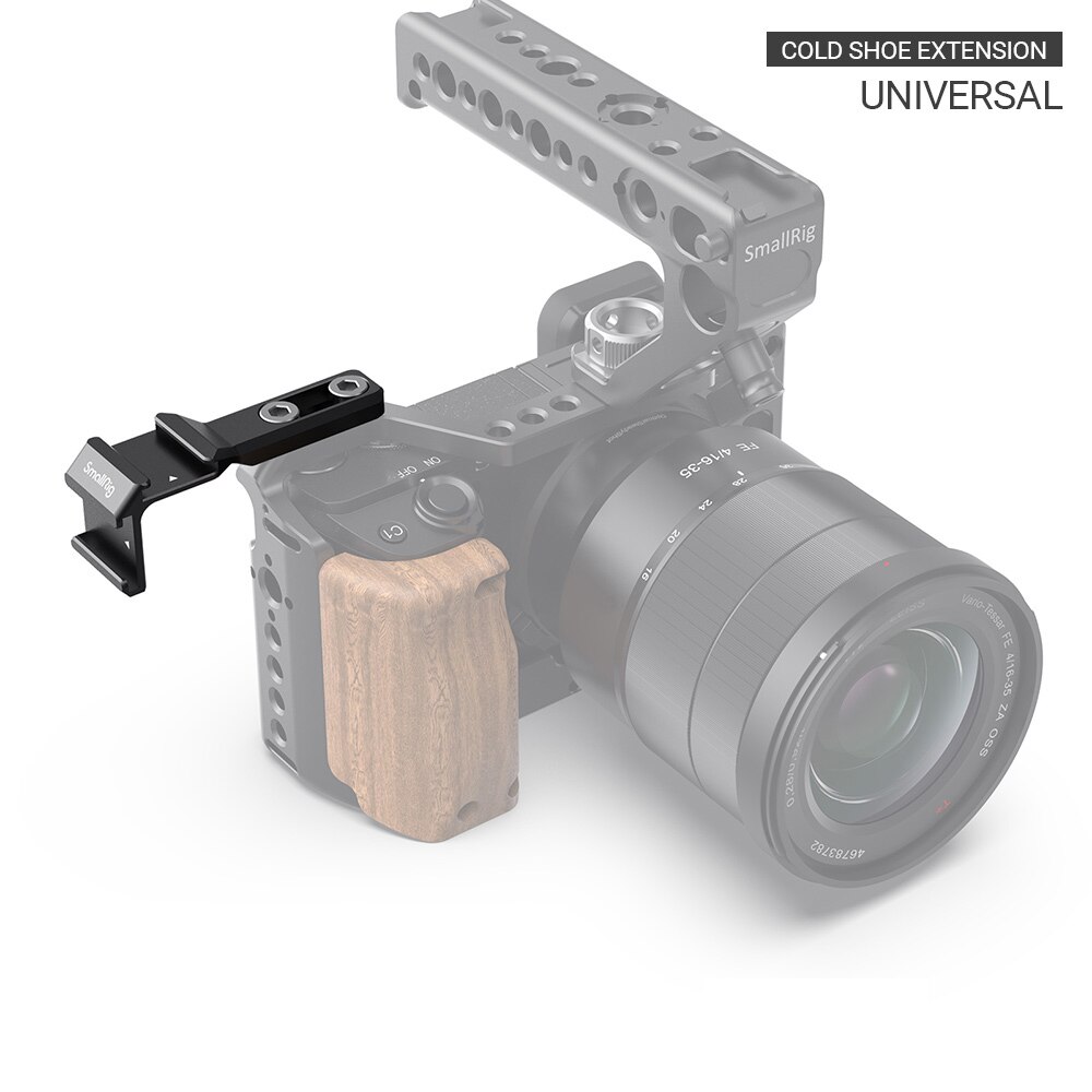 Smallrig Camera Klem Dual Cold Shoe Extension Vlog... – Vicedeal