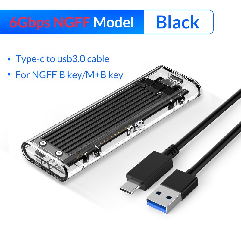 Orico M2 Nvme Ssd Case, M.2 Ngff Sata Case, hard D... – Grandado