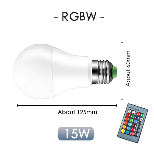Led Rgb Lamp Rgbw Rgbww E27 5W 10W 15W Spot Light ... – Vicedeal