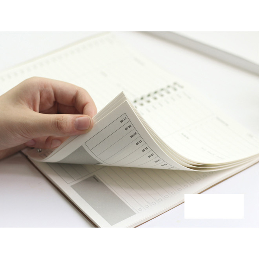 A5 Notebook Office Daily Weekly Monthly Planner Sp... – Grandado