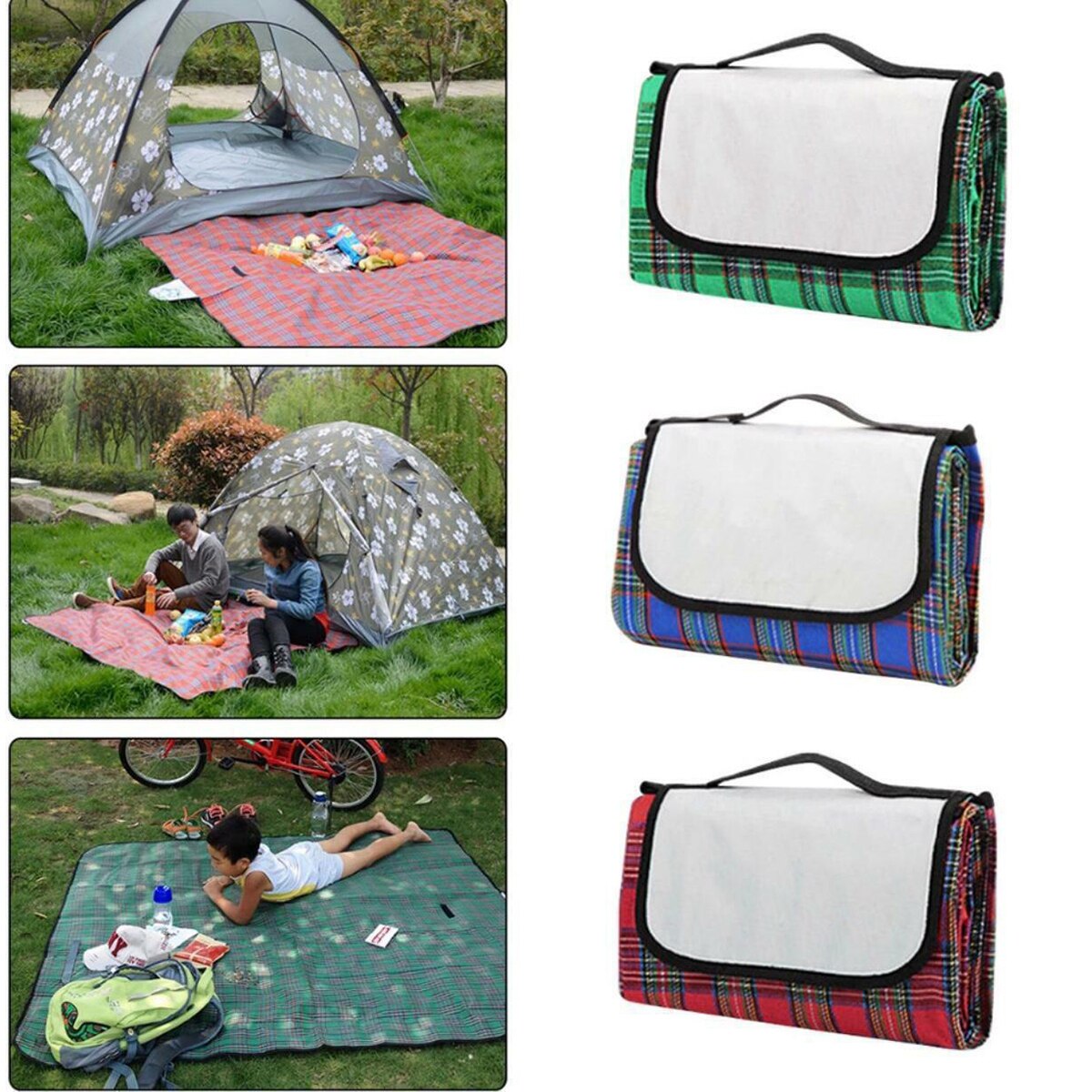 Multiplayer Picnic Big Mat Camping Mat Mattress Po... – Vicedeal