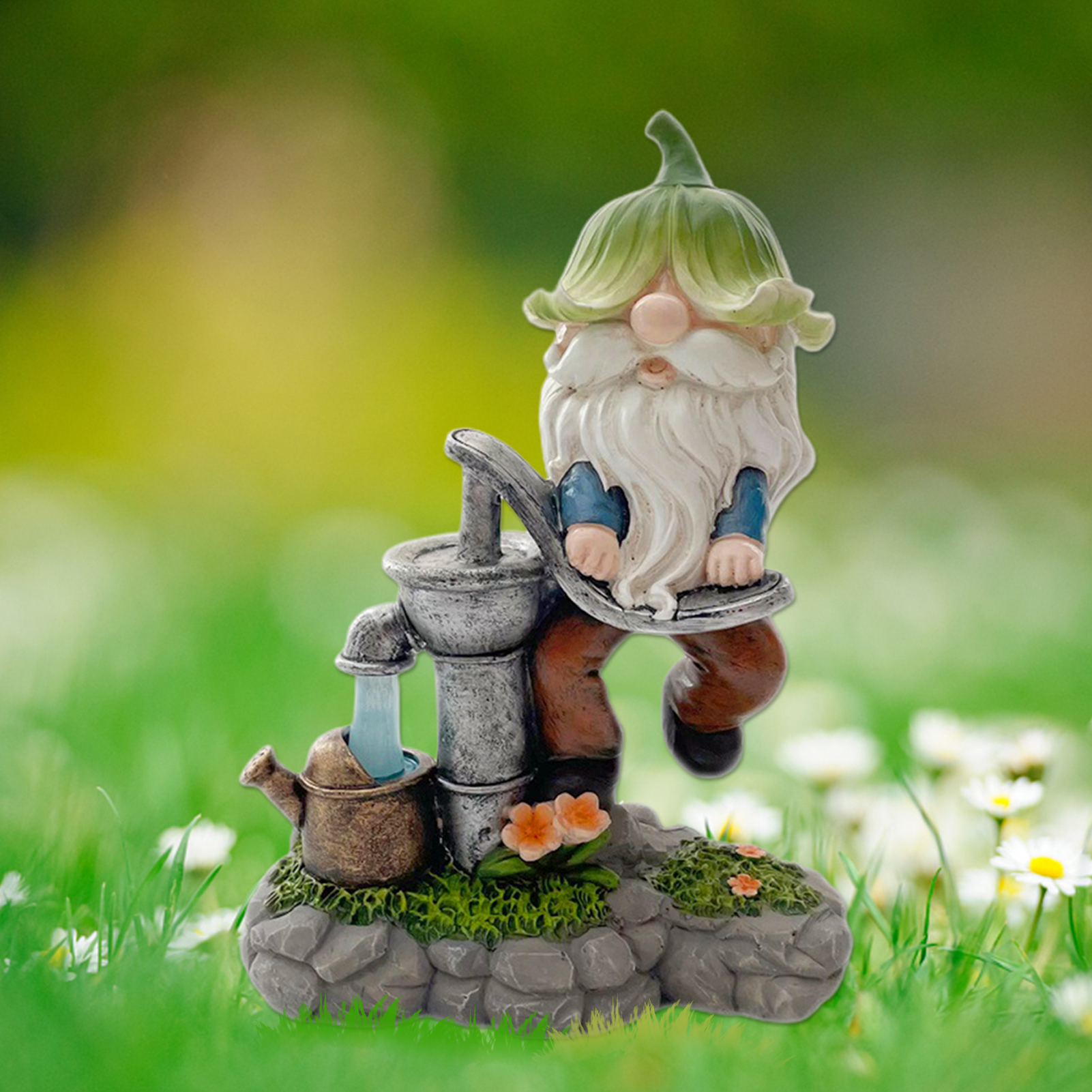 Gnome Garden Statues Outdoor Gardening Dwarf Ornam... – Grandado