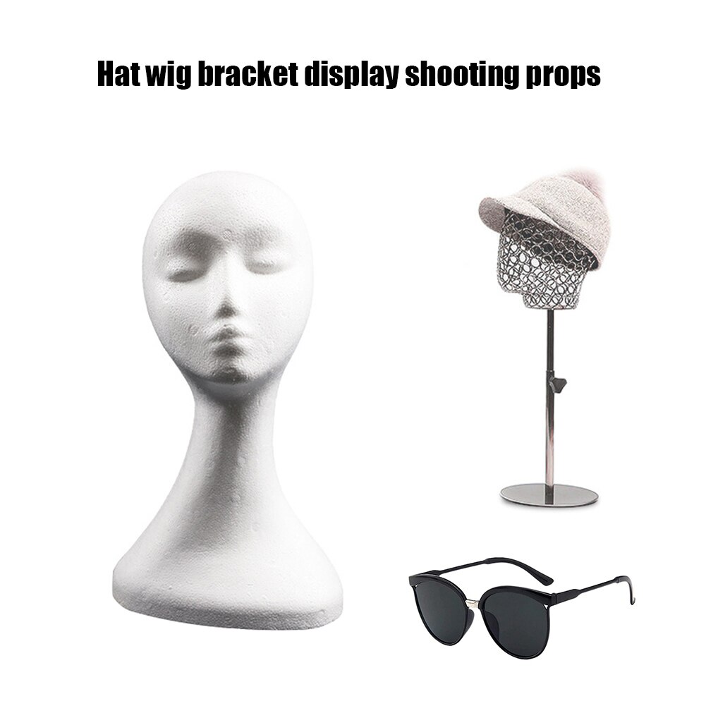 Foam Mannequin Head Female Male Dummy Head Model W... – Grandado