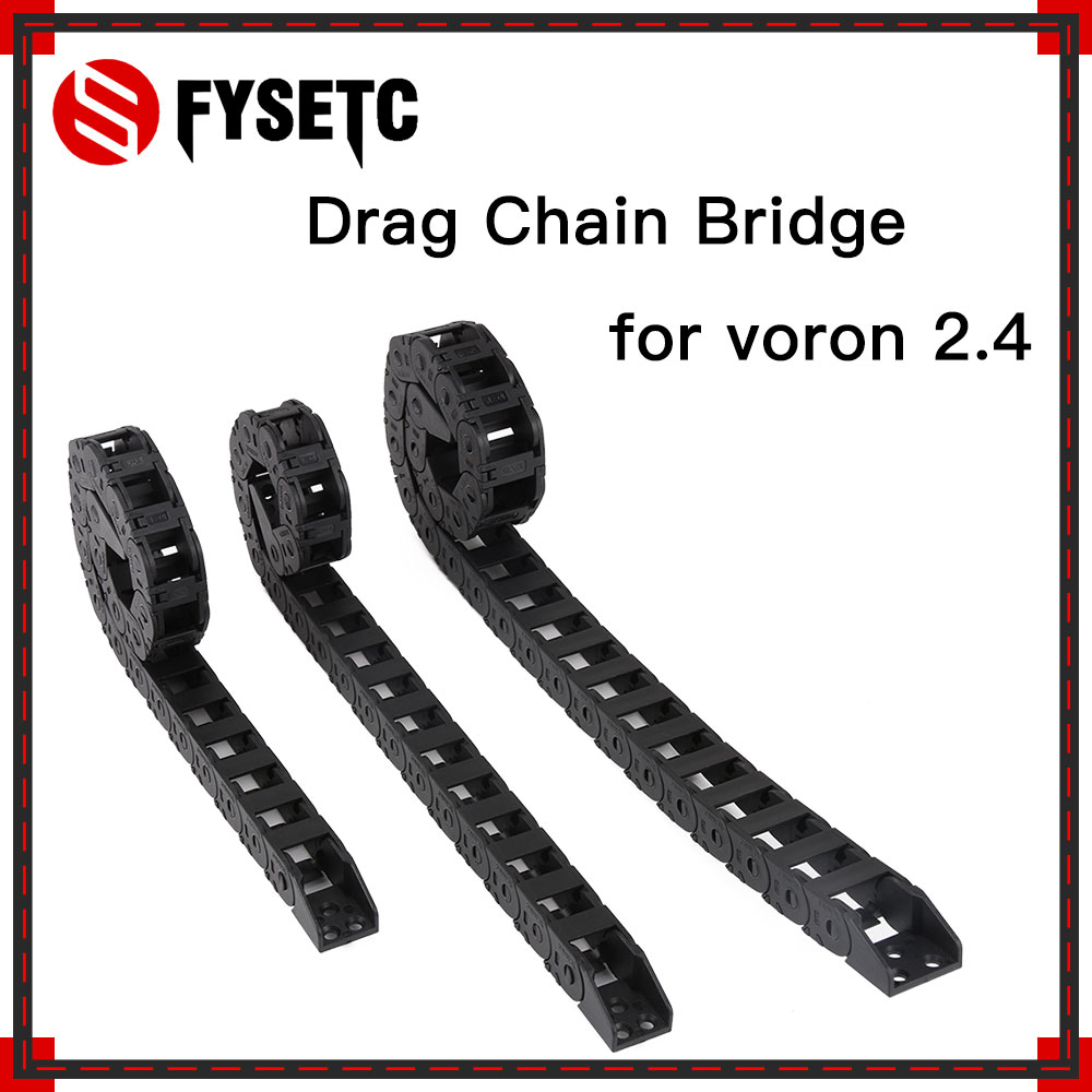 FYSETC 1 Set VORON 2.4 Cable Chains Set Black Open... – Vicedeal