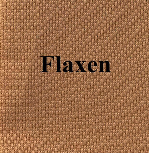 Light flaxen Beige light yellow Aida cloth 14ct cross stitch fabric ...