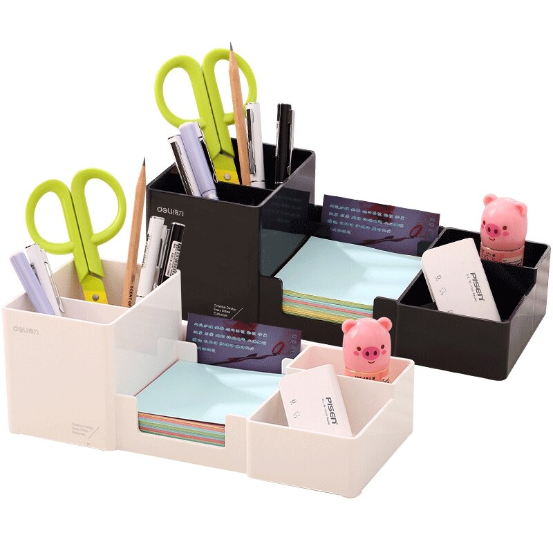 Deli Multi Functie Office Doos Penhouder Opbergdoo... – Grandado