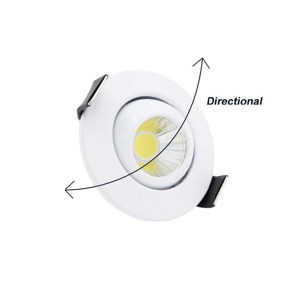 3 watt LED Einbau Spot Licht Directional Retrofit ... – Vicedeal