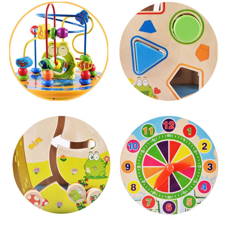 Children Wooden Large Multifunctional Educational ... – Grandado