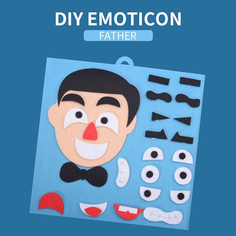DIY Toys Emotion Change Puzzle Toys 30CM*30CM Faci... – Grandado