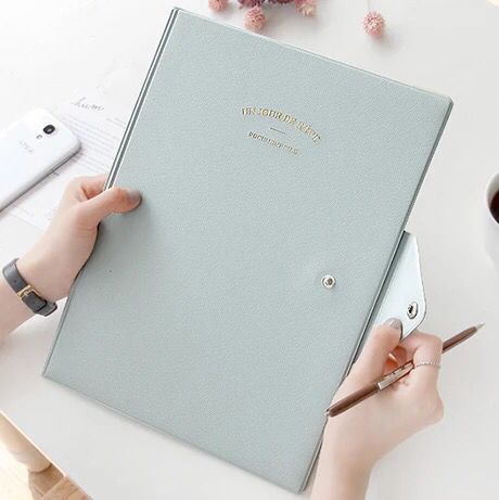 1PC Kawaii Korean Business A4 File Folder Document... – Vicedeal