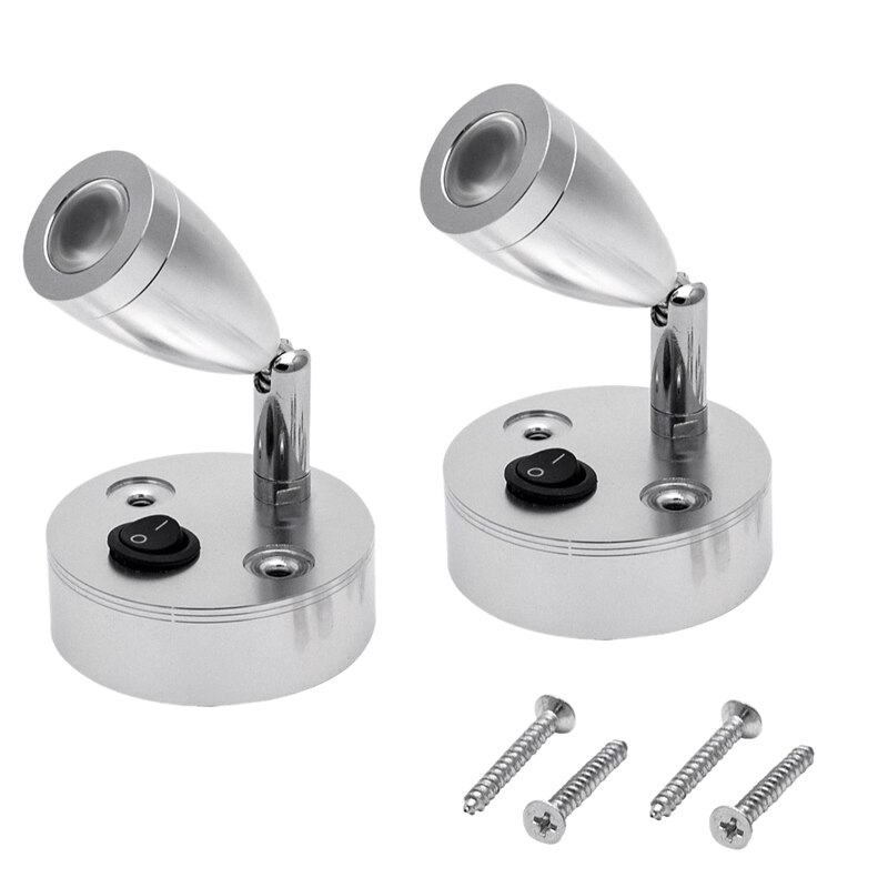2Pcs 12V Rv Reading Light 3000K Home Warm Wall Lig... – Grandado