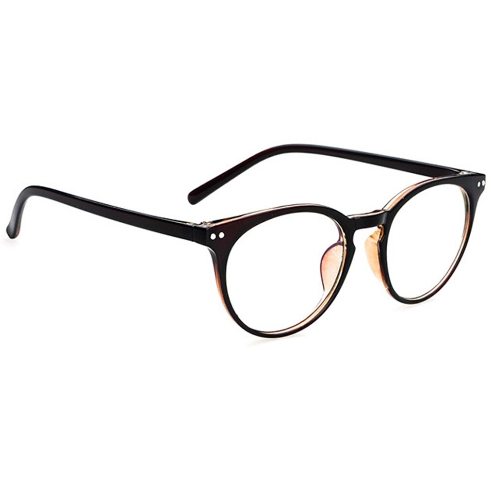 Unisex Retro Round Clear Lens Glasses Eyeglasses W... – Vicedeal