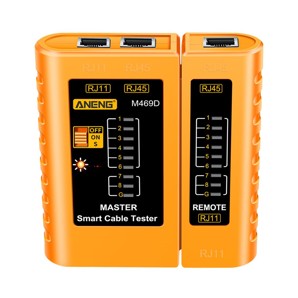 ANENG M469D RJ45 RJ11 Network Cable Tester LAN Cab... – Grandado