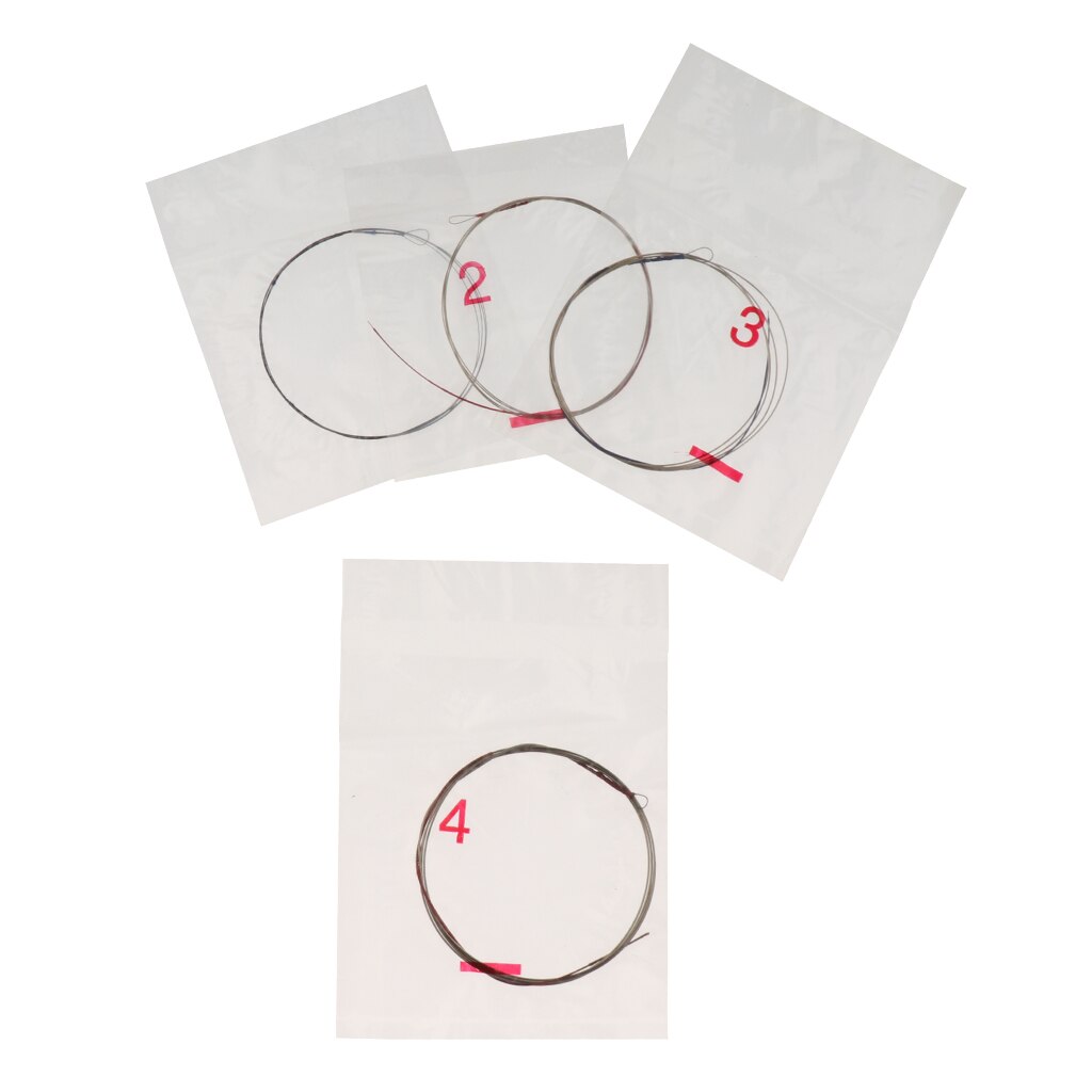 DIY 4 Pieces Alloy Pipa Strings Chinese Lute Parts... – Grandado