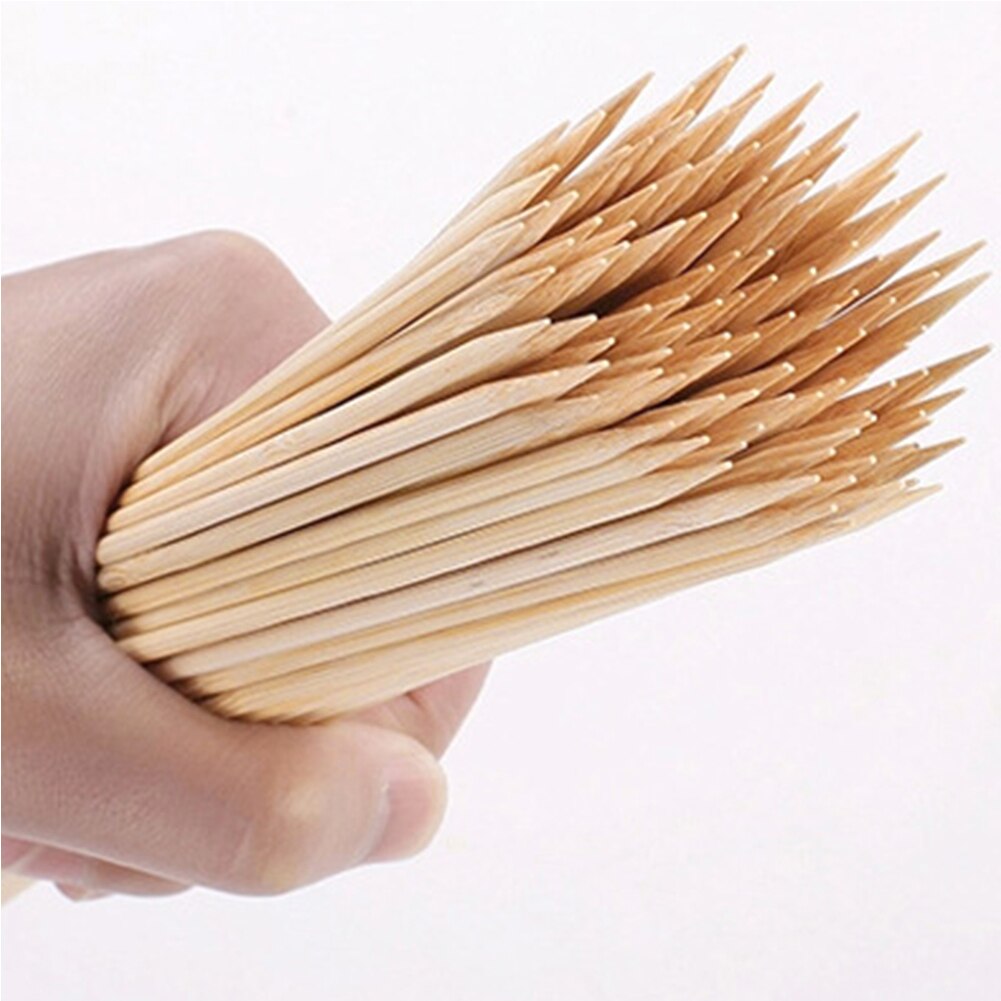 20cm*3mm BBQ Bamboo Skewers Bamboo Skewers Grill S... – Grandado