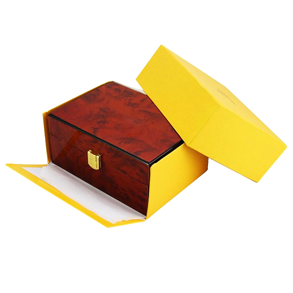 Luxury Cushion Interior Wooden Lock Clasp Solid Me... – Grandado