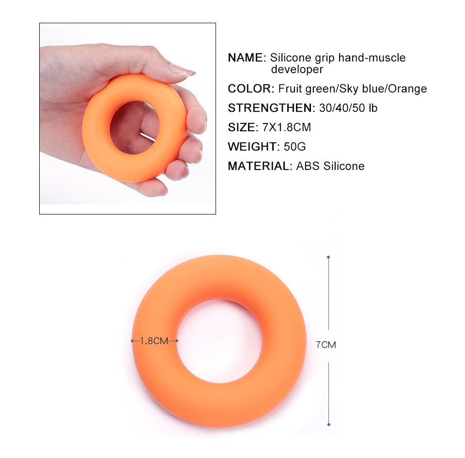 Tragbare Gummi Hand Grip Greif Ring Karpaltunnelsy... – Grandado