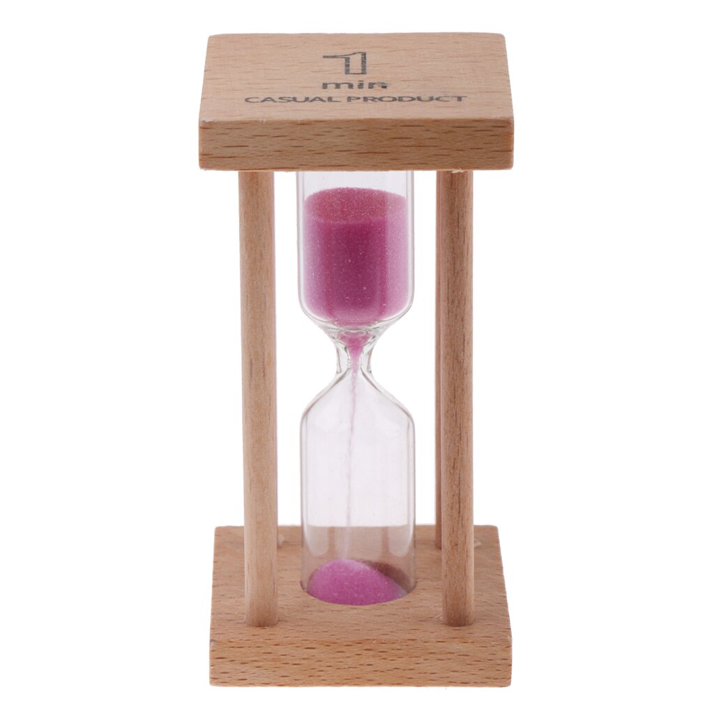 1pc Home Decor 1 minutes Hourglass Timer Table San... – Vicedeal
