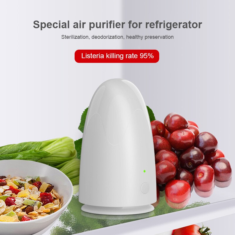 Mini Ozone Generator Deodorizer Air Purifier Fridg... – Grandado