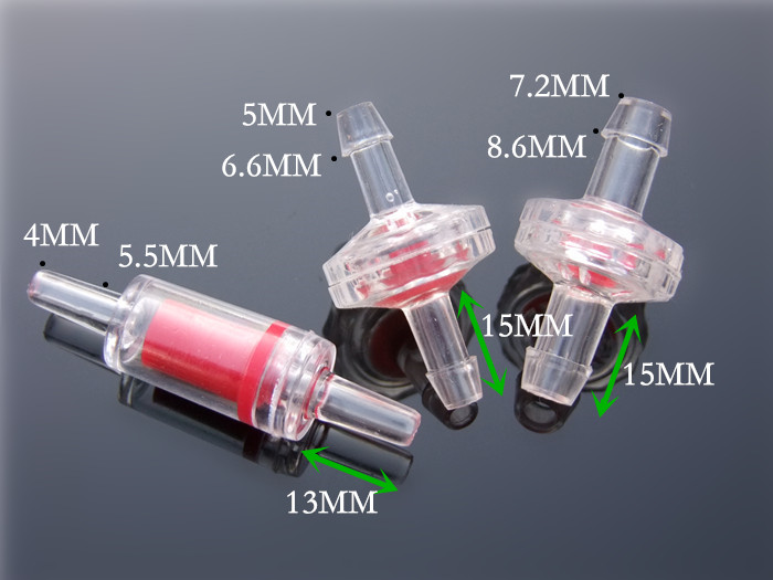 7mm Anti Backflow One Way Valve Stop Flow DIY Air ... – Vicedeal