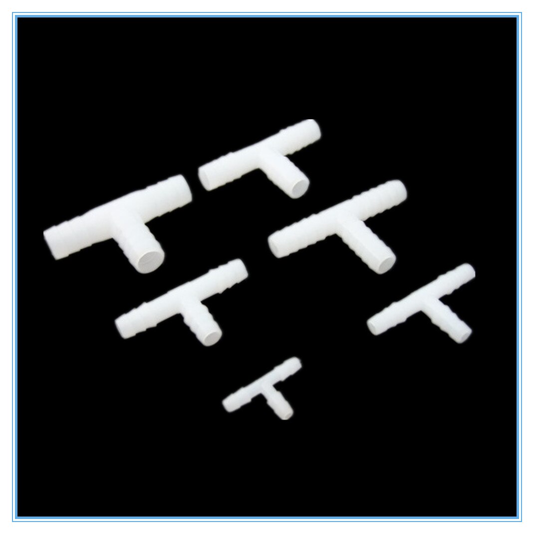 Plastic Barb Slangfitting Tee 4mm 6mm 8mm 10mm 12m... – Vicedeal