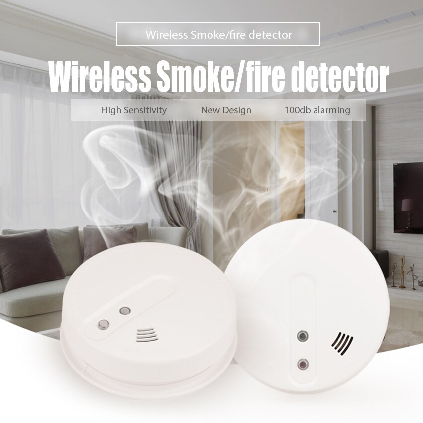 Home Security smoke detector alarm Portable High S... – Grandado