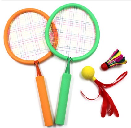 Junior Children's Badminton Racket Set Double Patt... – Grandado