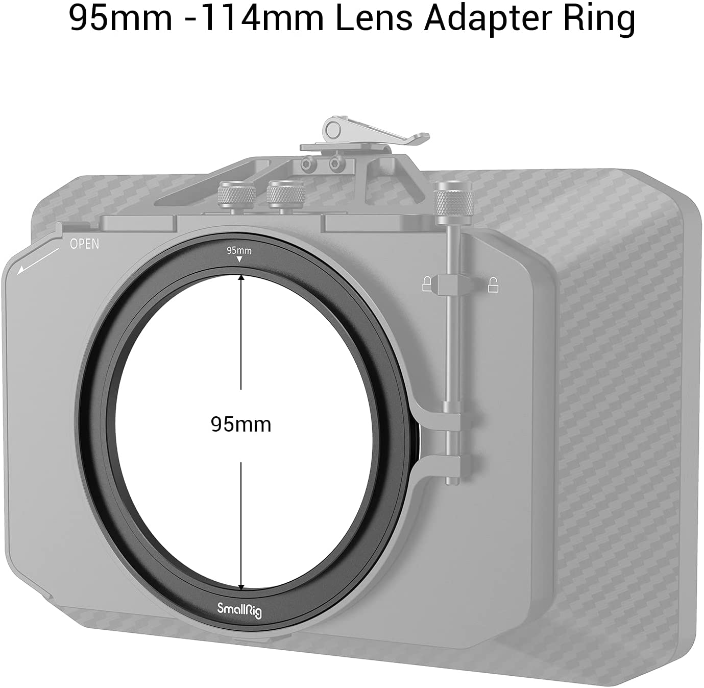 SmallRig 95-114mm Threaded Adapter Ring for Matte ... – Vicedeal