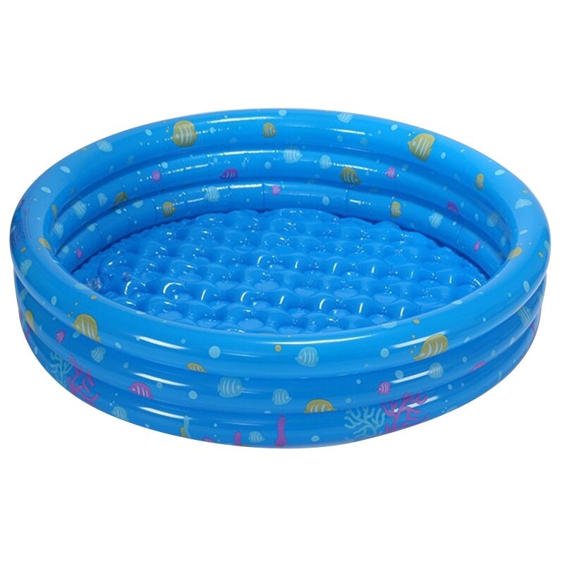 Inflatable Swimming Pool Summer Children Round Bas... – Grandado