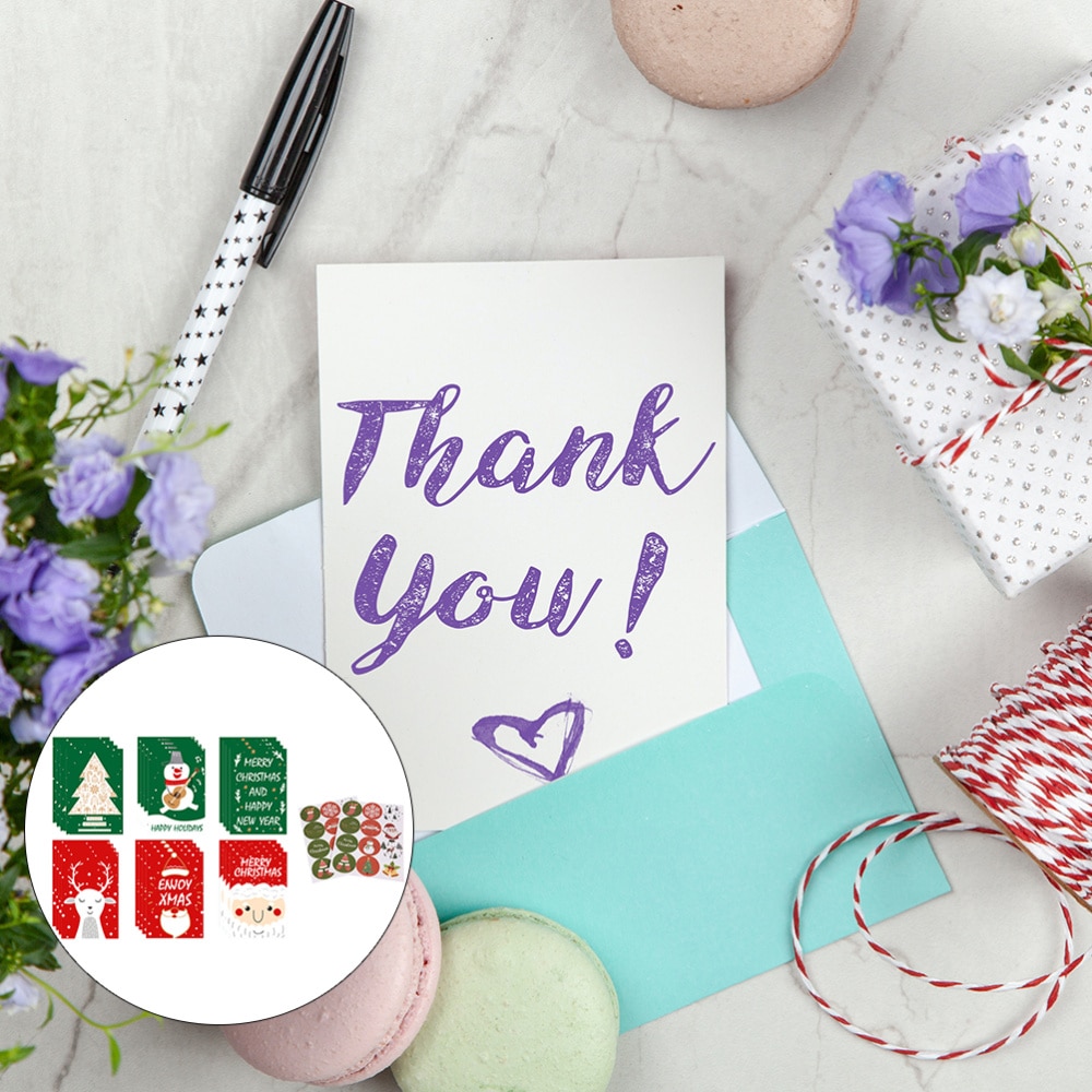 1 Set Beautiful Message Card Card Wish Card Greeti... – Grandado