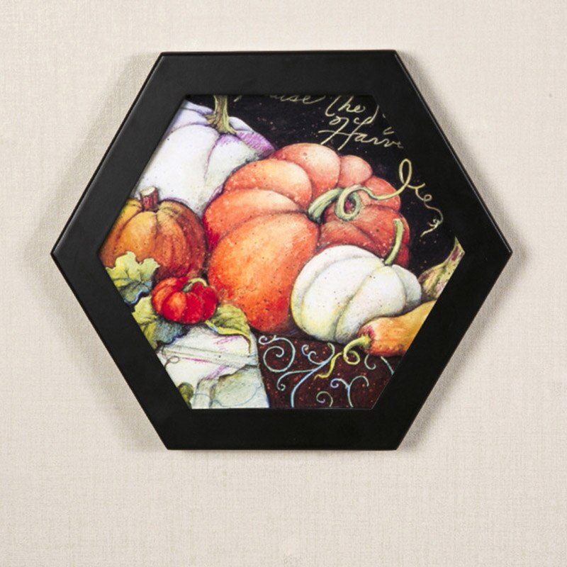 Hexagon Photo Frames Wall Mounted Picture Frame Fa... – Grandado