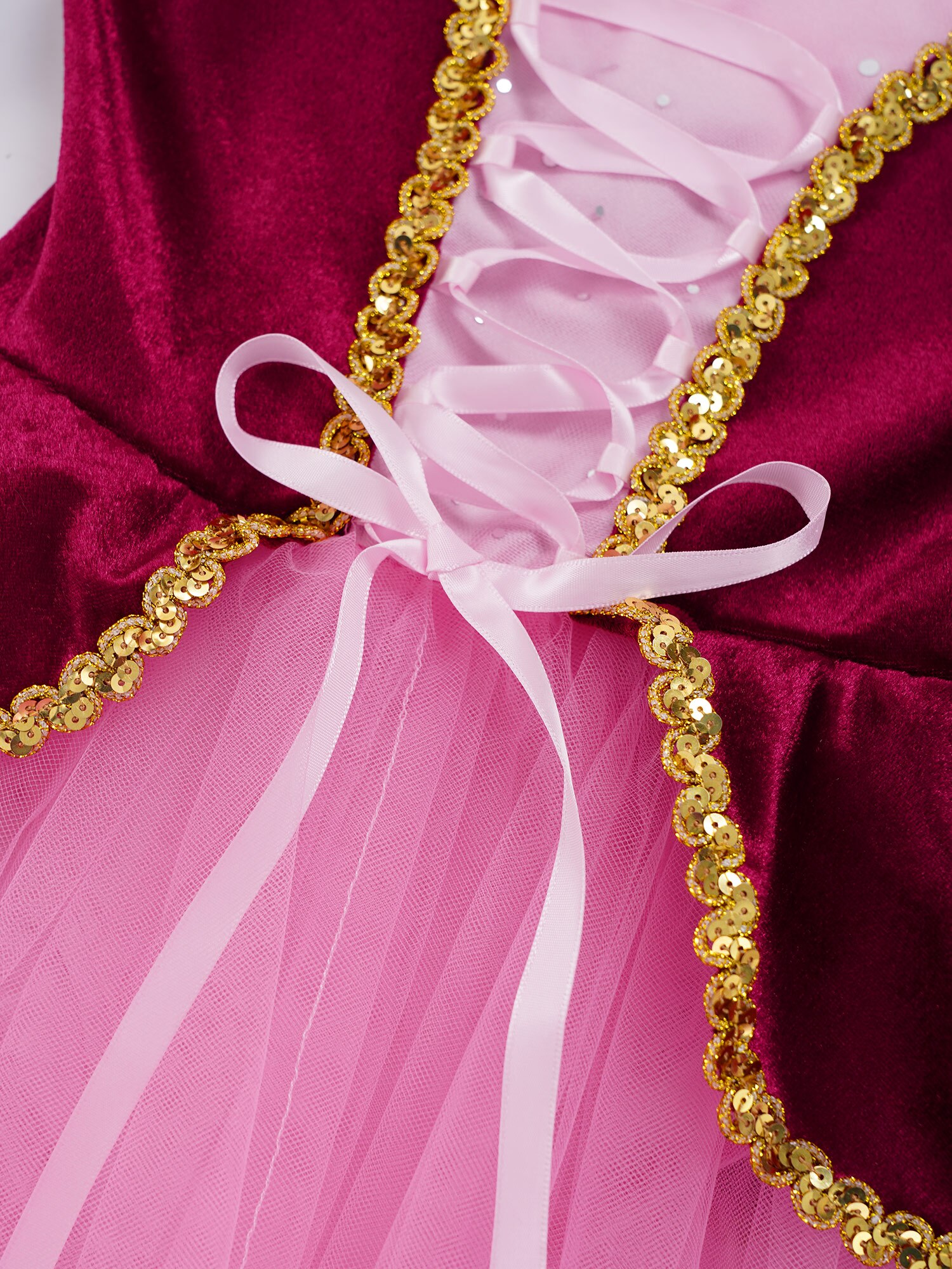 Kids Girls Ballet Dance Dress Shiny Sequins Baller... – Grandado