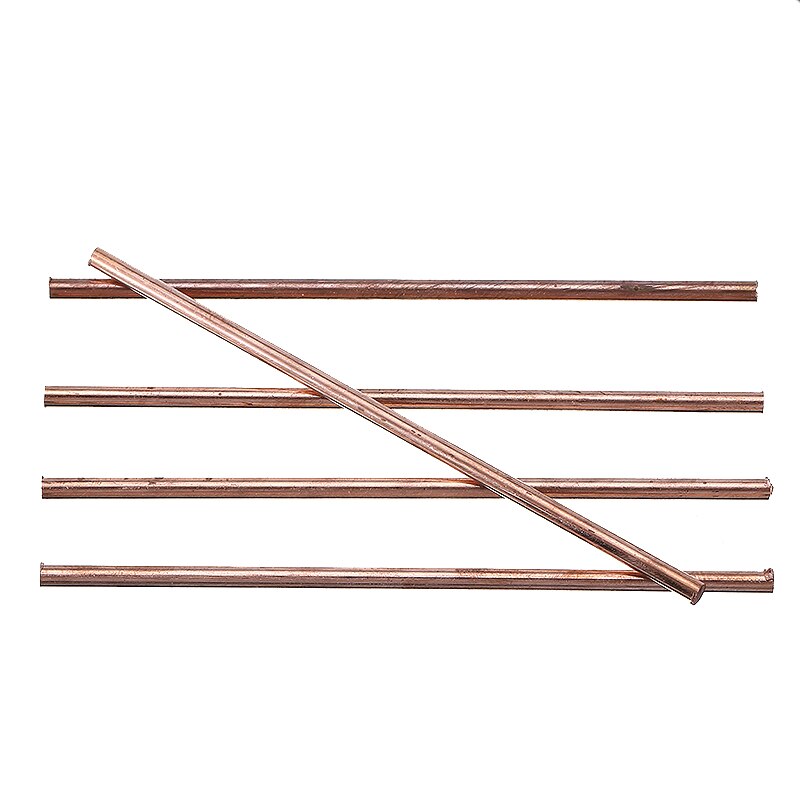 5Pcs 3mm Diameter Solid Round Red Copper Bar 100mm... – Grandado