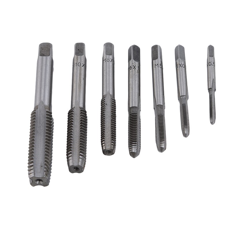 Metric Hand Tap Set HSS Machine Screw Tap Drill Bi... – Grandado